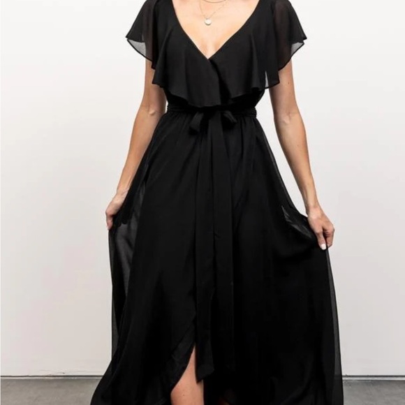 Baltic Born | Dresses | Baltic Born Black High Low Dress | Poshmark
